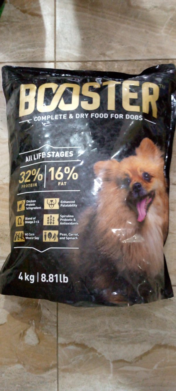 Booster- Complete & Dry Food For Dogs - Shalom Megastores